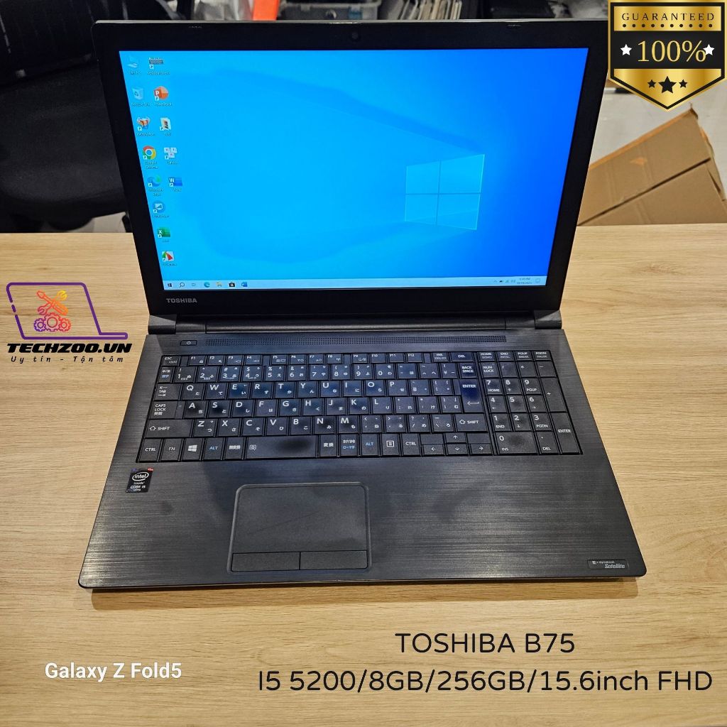 Laptop Nhật - Toshiba dynabook Satellite B75/R Core i5-5300U/Ram 8GB/SSD 256GB/15.6inch HD ...