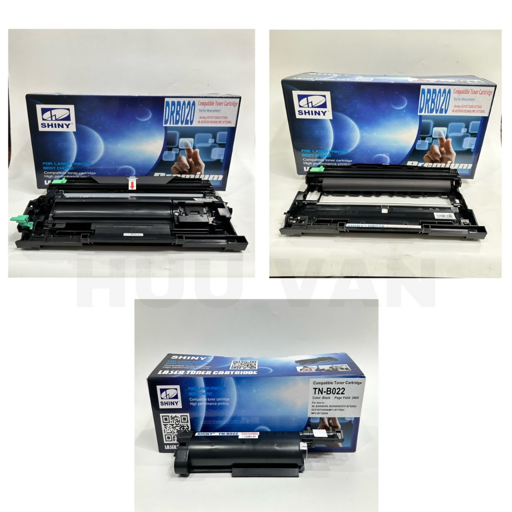 Hộp mực, cụm drum (cụm trống) Brother TN-B022/020 dùng cho Brother DPC ...