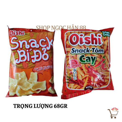 Bim Bim Snack Oishi size to 68gr - Shop Ngọc Hân | Shopee Việt Nam