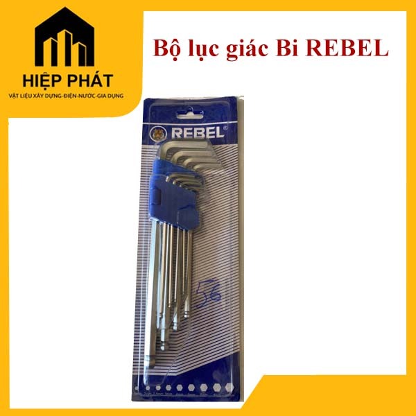 BỘ LỤC GIÁC BI REBEL 1.5-10MM - THÉP CR-V SIÊU CỨNG KHÔNG GỈ CAO CẤP ...