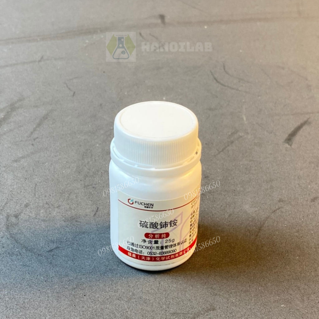 Hóa Chất Ammonium cerium (IV) sulfate tetrahydrate, Ce(SO4)2.2(NH4)2SO4 ...