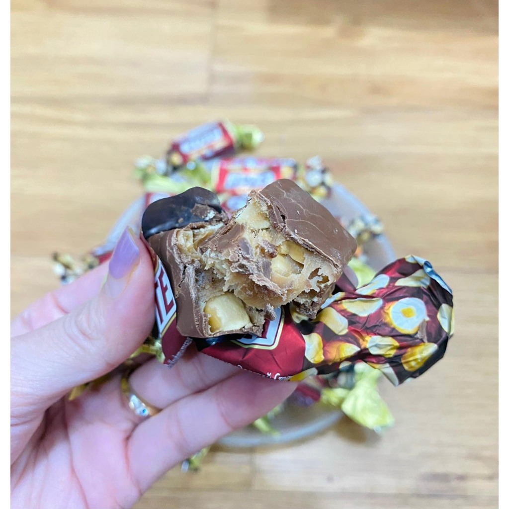 KẸO CTEN (STEP) ĐỎ NGA - SOCOLA CARAMEL NHÂN LẠC 500g | Shopee Việt Nam