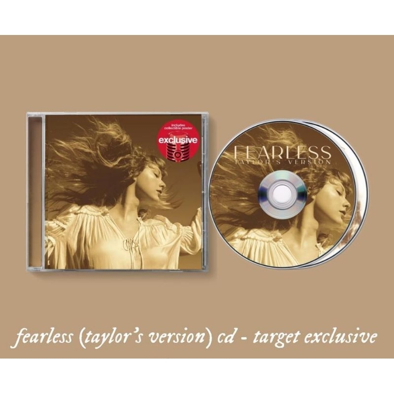 Taylor Swift - Fearless (Taylor's Version) (Target Exclusive, CD) | Shopee Việt Nam
