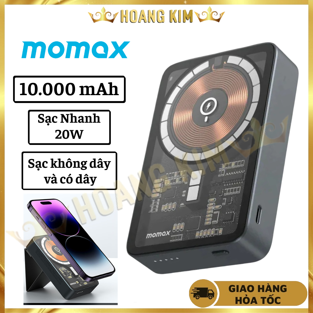 Pin Sạc Dự Phòng Không Dây Momax Q.Mag Power 11, Pin 10000mAh, Sạc ...