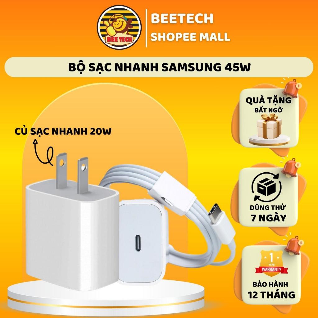 Bộ Sạc 20W I.p Chuẩn PD BEETECH Hỗ Trợ Sạc Nhanh, An Toàn, Chân Tròn Cổng Type C | Shopee Việt Nam