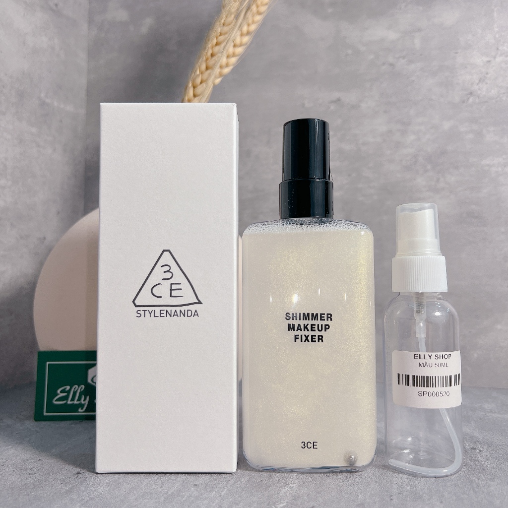 Xịt khoáng khóa nền 3CE Stylenana Makeup Fixer Mist 95ml | Shopee Việt Nam