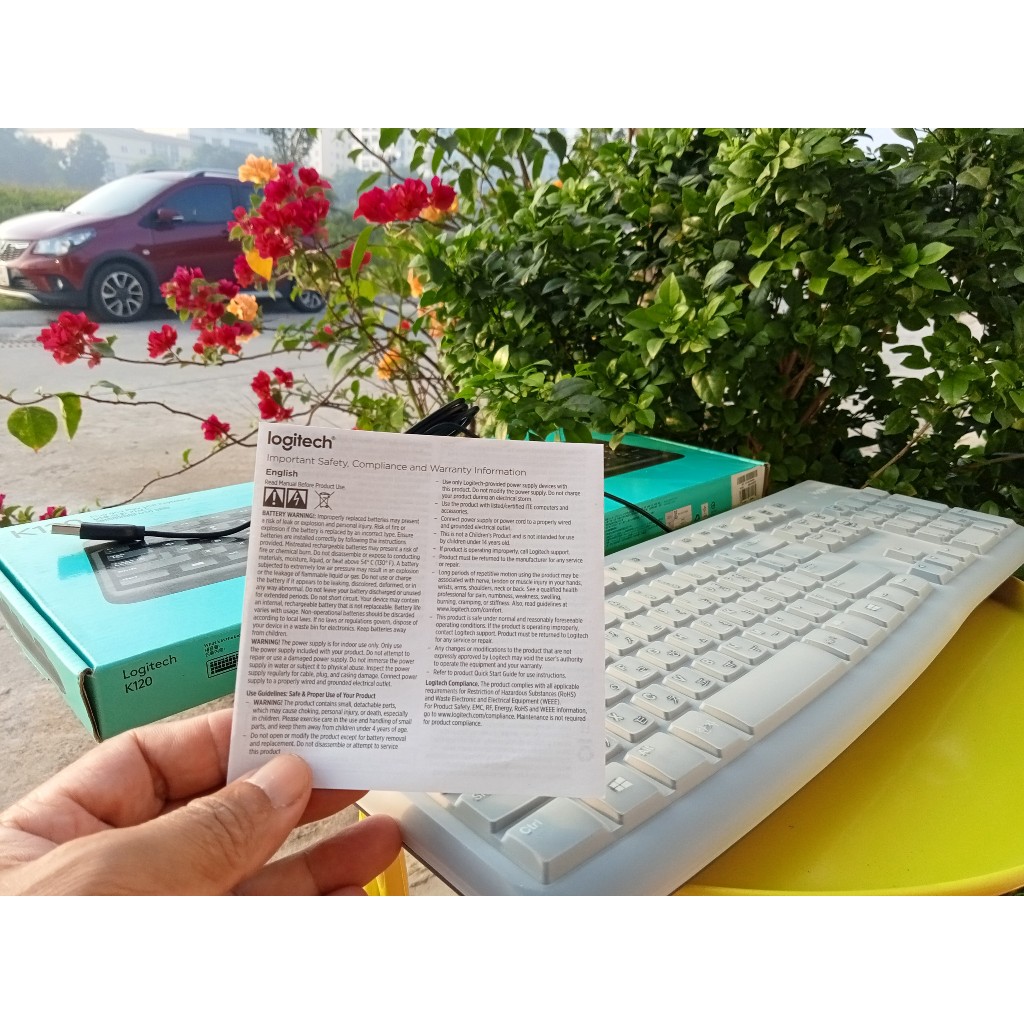 Bàn phím Hàn quốc Logitech K120 (USB Keyboard Korean Logitech K120 ...