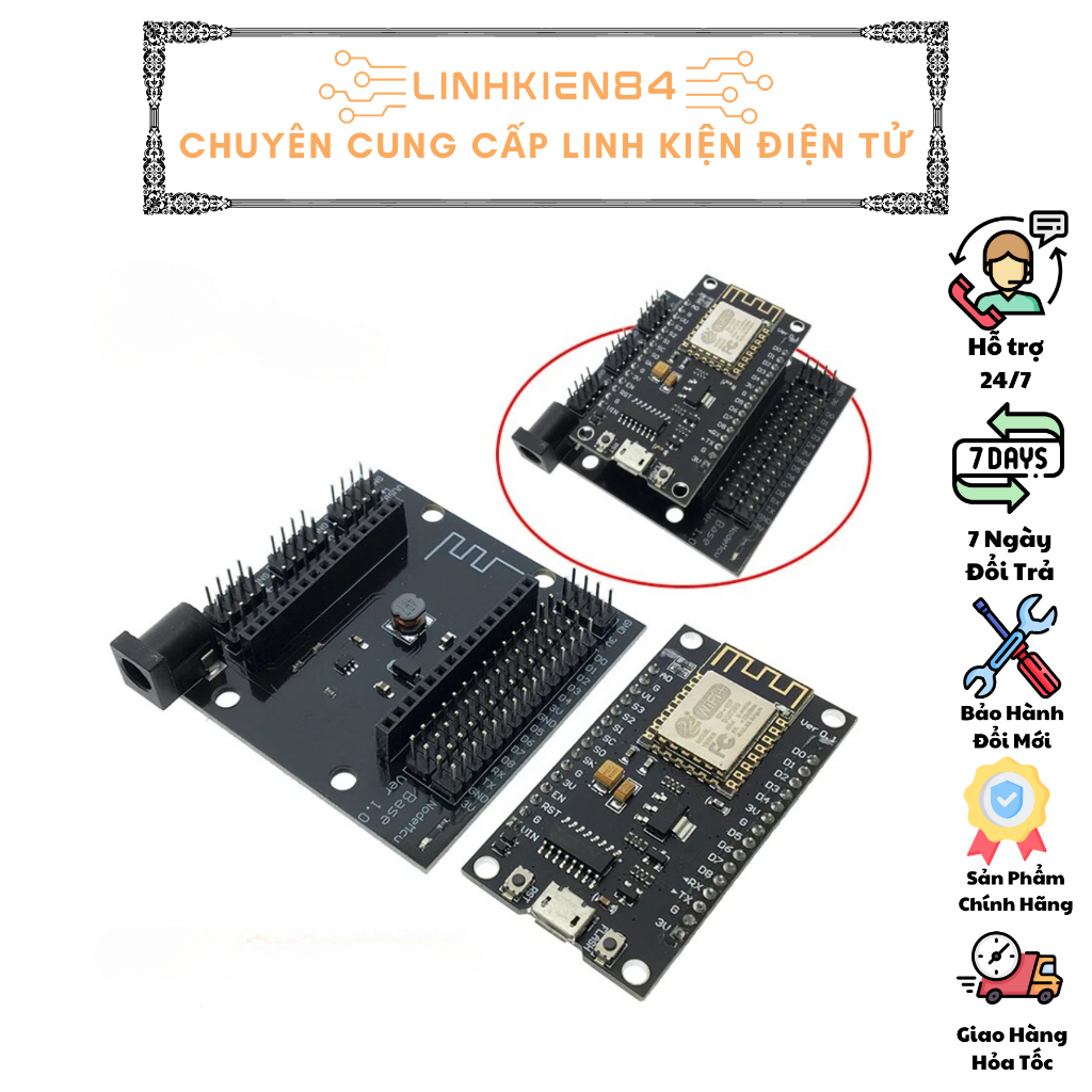 Socket NodeMcu ESP8266 , Đế Mở Rộng Chân ESP8266 CH340 | Shopee Việt Nam