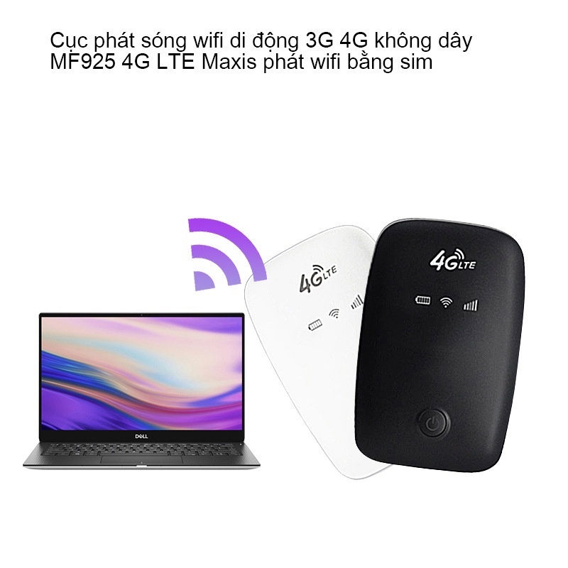 Cục phát wifi 4G LTE MF925 chính hãng ZTE Pin trâu đa mạng- TỐC ĐỘ CỰC ...
