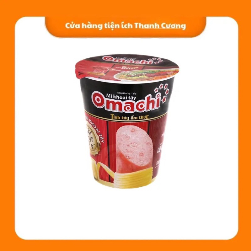 Combo Mì tôm hộp khoai tây Omachi có xúc xích | Shopee Việt Nam