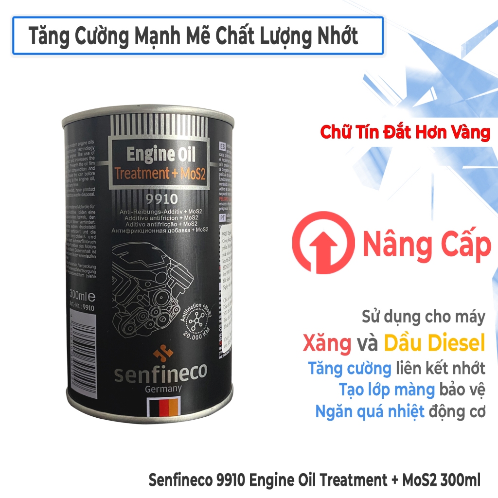 Senfineco 9910 Nâng Cấp Mạnh Mẽ Dầu Nhớt Động Cơ Ô Tô | Shopee Việt Nam