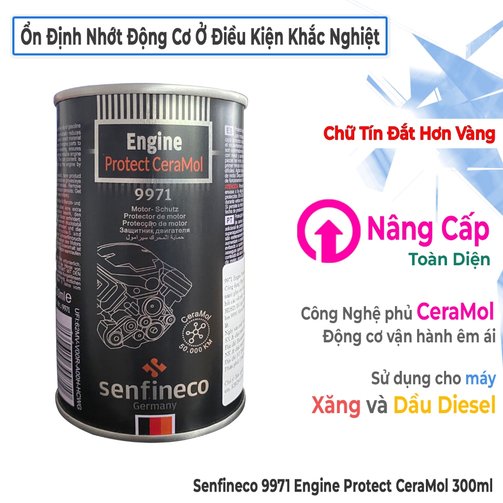 Senfineco 9971 Toàn Diện Nâng Cấp Dầu Nhớt Động Cơ Ô Tô | Shopee Việt Nam