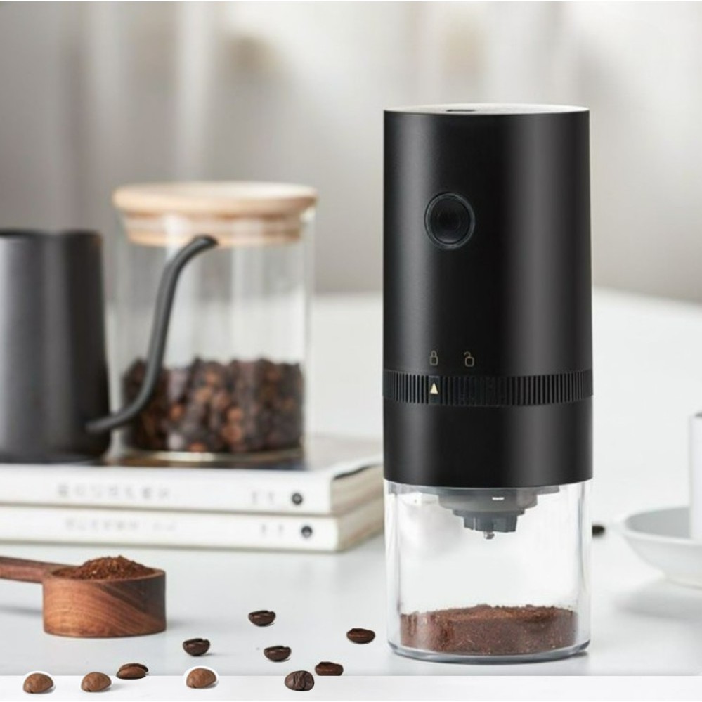 Máy xay cafe tự động Máy xay hạt cafe Sạc USB,cối xay cà phê cầm tay ...