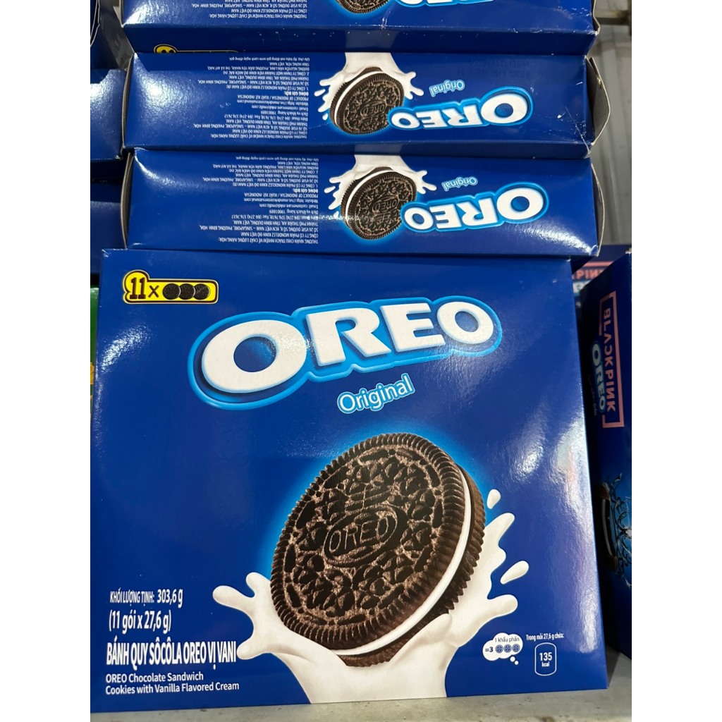 Bánh Oreo giòn hộp vuông 303.6gr | Shopee Việt Nam
