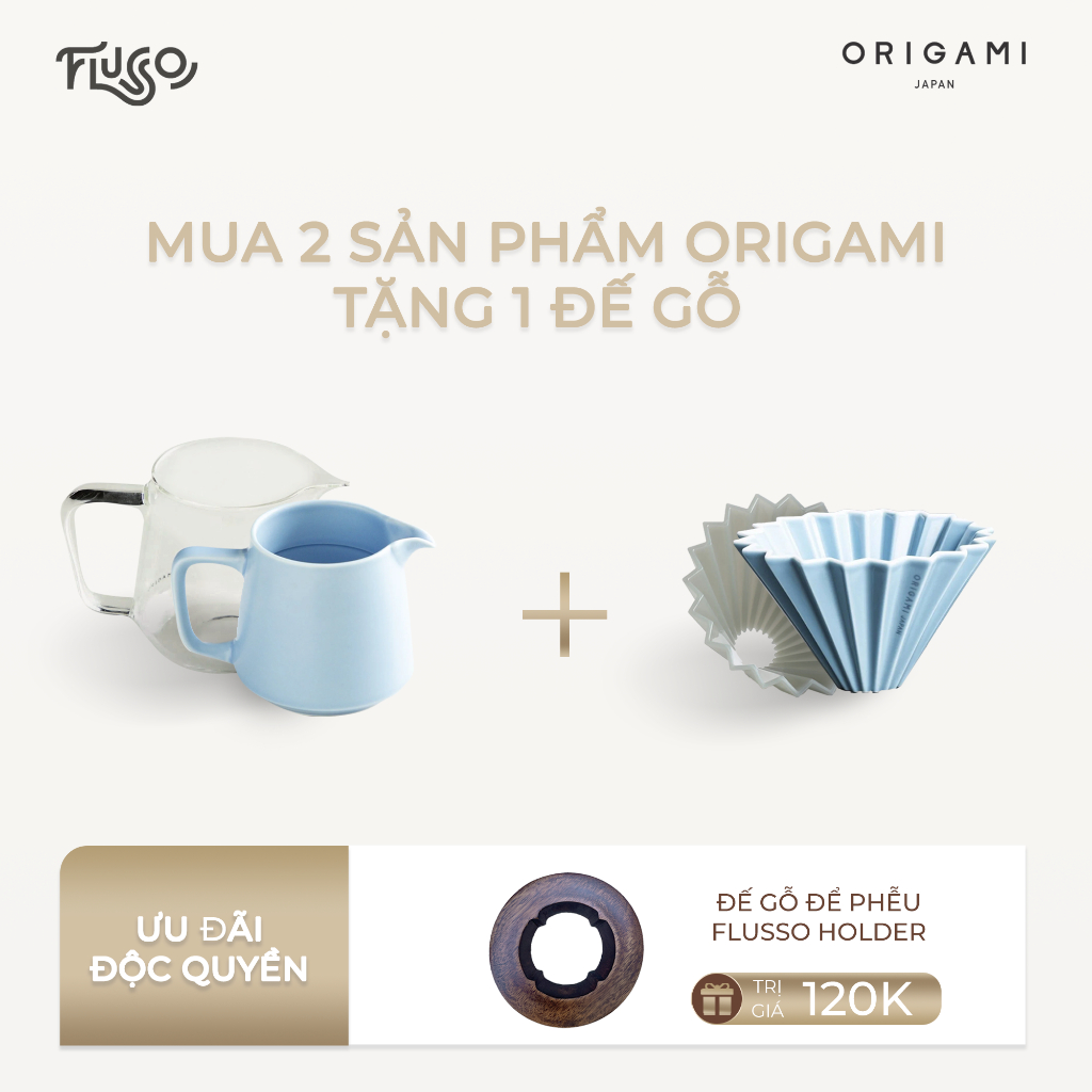 [ORIGAMI JAPAN] Phễu Lọc ORIGAMI Size S - Phễu Lọc Cà Phê V60 | Shopee ...