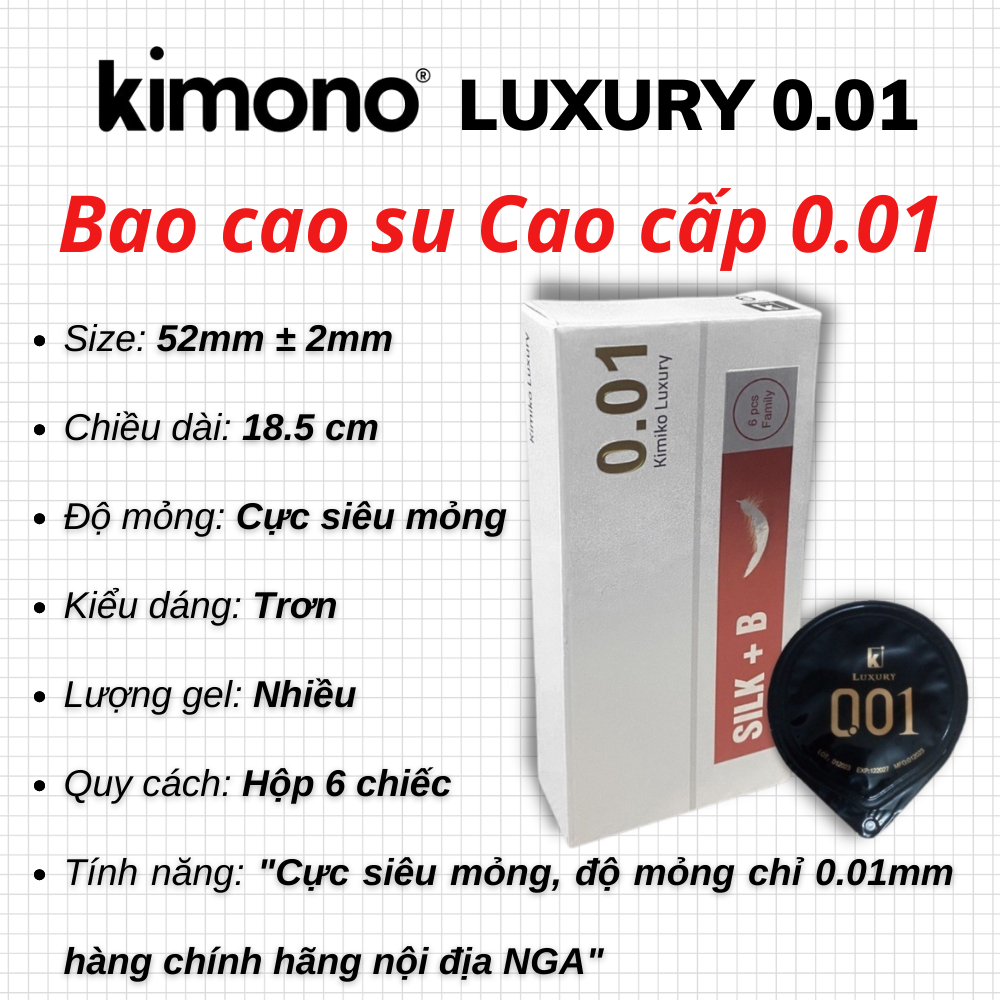 [Combo] Bao cao su kimono siêu mỏng 0.01 nhiều gel bôi trơn, gân gai liti kéo dài thời gian, bcs ...