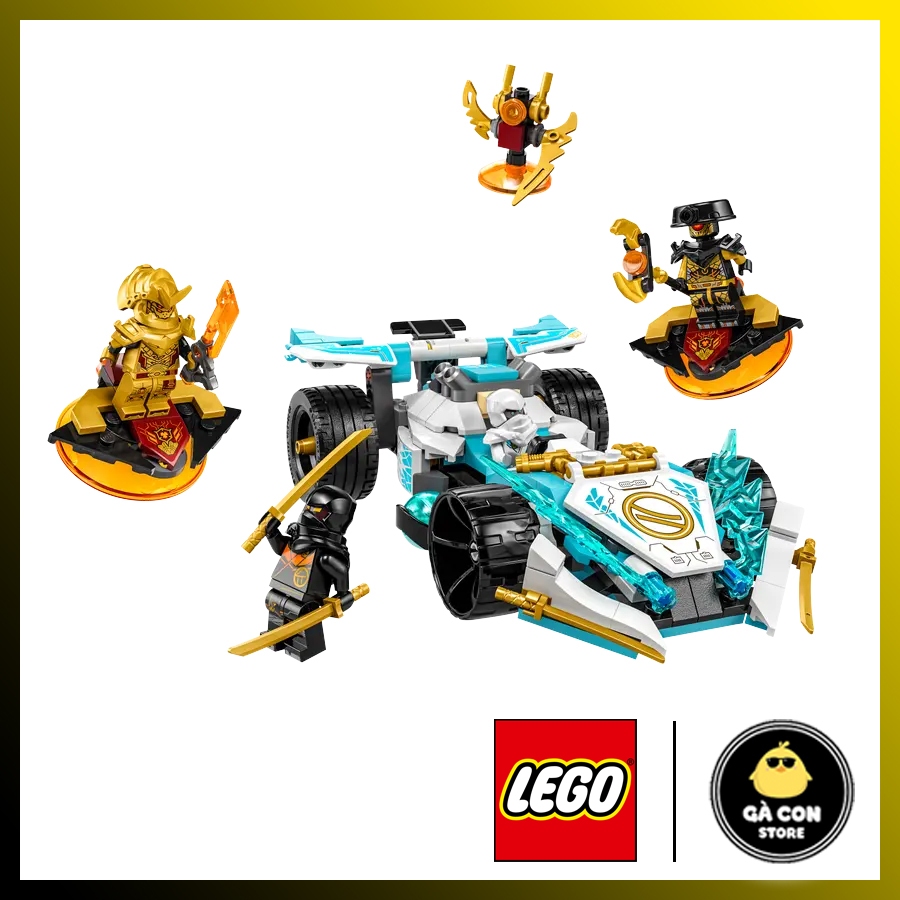 Tách Set Minifigures 71791 Nhân Vật Trong Lego Ninjago Zane Dragon Power Spinjitzu Race Car