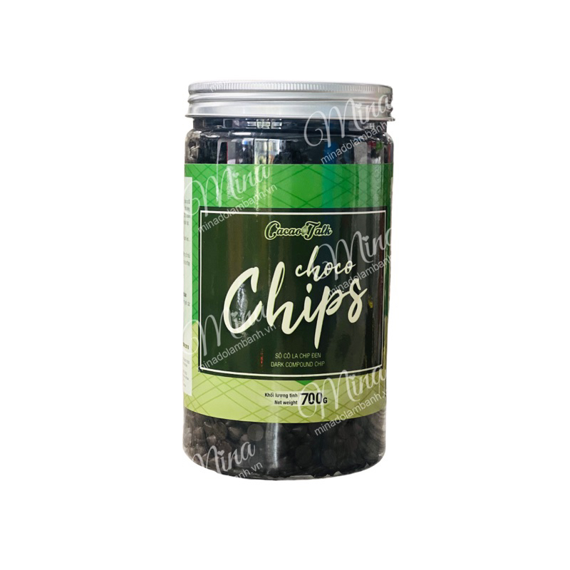 Socola Chip ĐEN Cacao Talk 700g (Chocochip) | Shopee Việt Nam