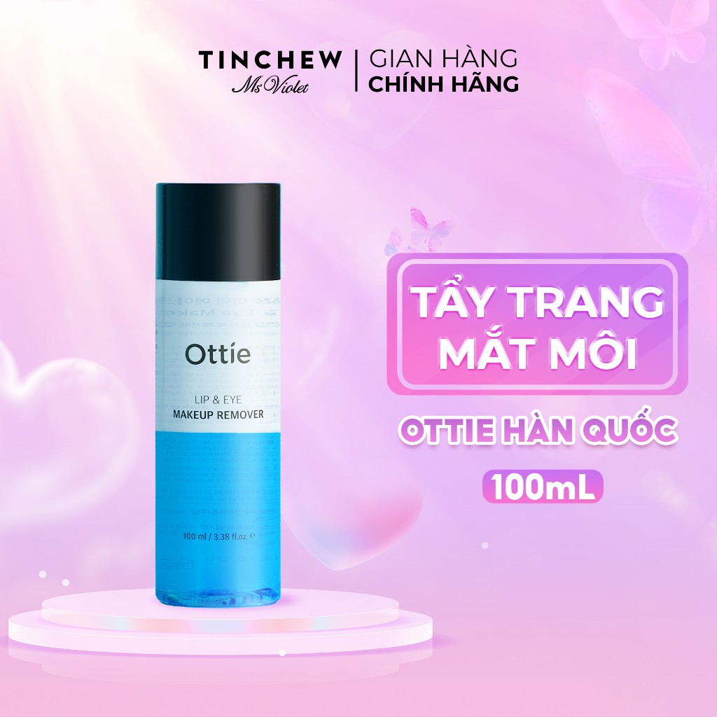 Nước Tẩy Trang Mắt Và Môi 2 Lớp Ottie Lip＆Eye Makeup Remover Tẩy Trang ...