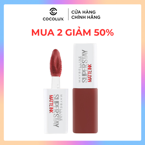 Son Kem Lì Maybelline New York Super Stay Matte Ink Lipstick 2.7ml 16H Lâu Trôi (MINISIZE) (T3 ...