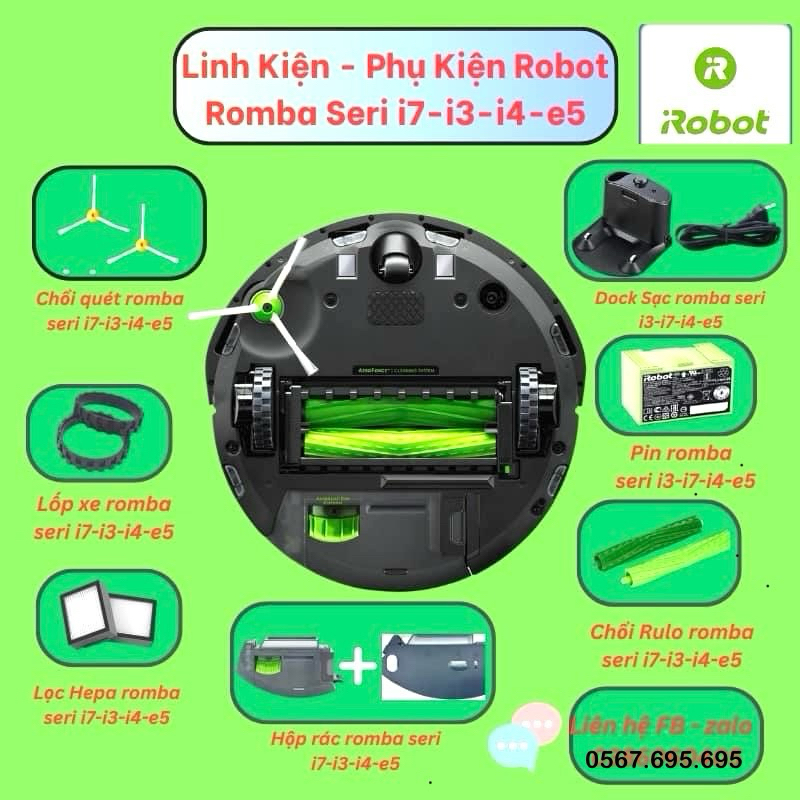 [MỚI] Phụ kiện chính hãng iRobot Roomba. | Shopee Việt Nam