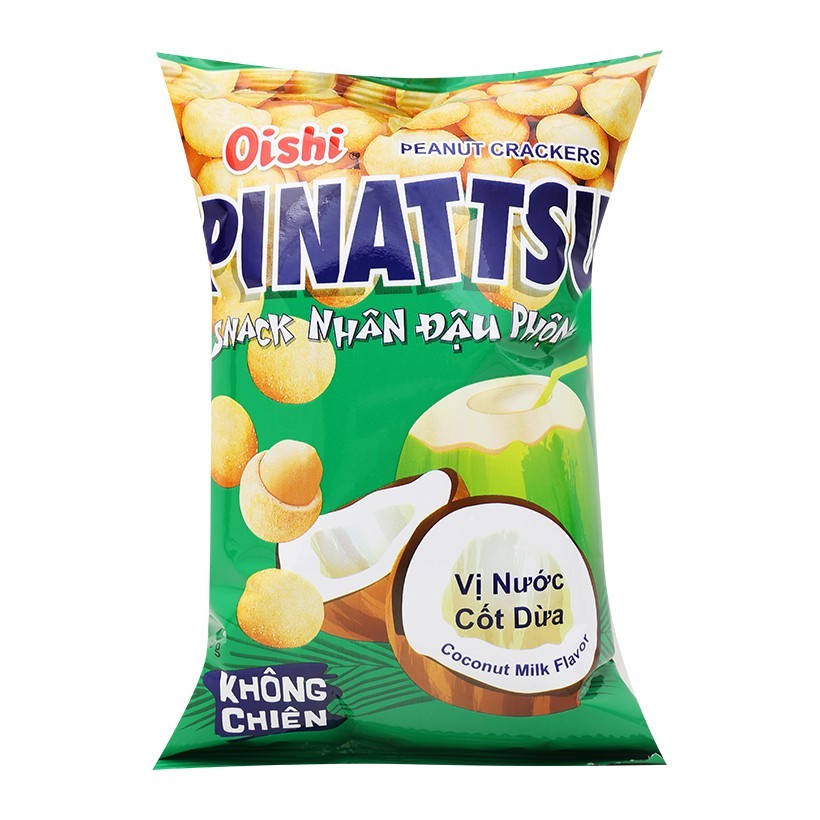 Đậu phộng dây PINATTSU ( 1 dây 10 gói nhỏ) oishi | Shopee Việt Nam