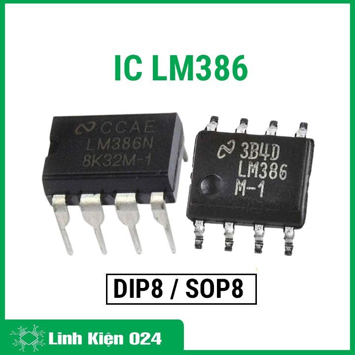 IC khuếch đại âm thanh LM386 | Shopee Việt Nam