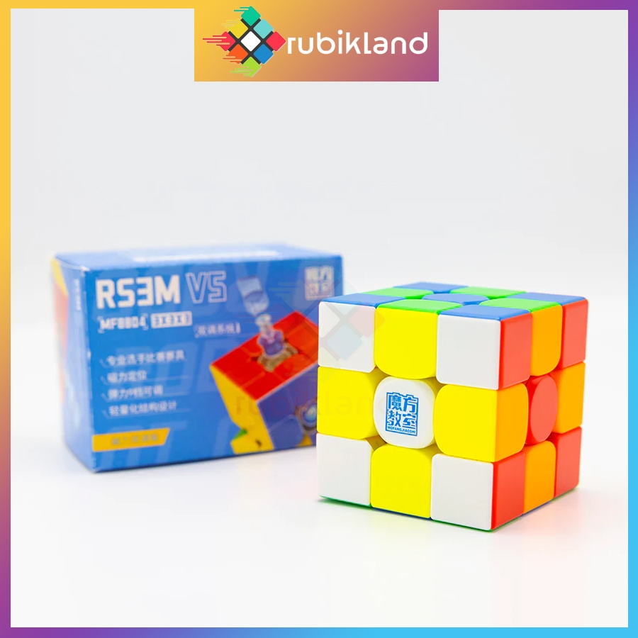 Rubik 3x3 MoYu RS3M V5 3x3 RS3 M Magnetic Ball Core UV Rubic 3 Tầng Cao ...