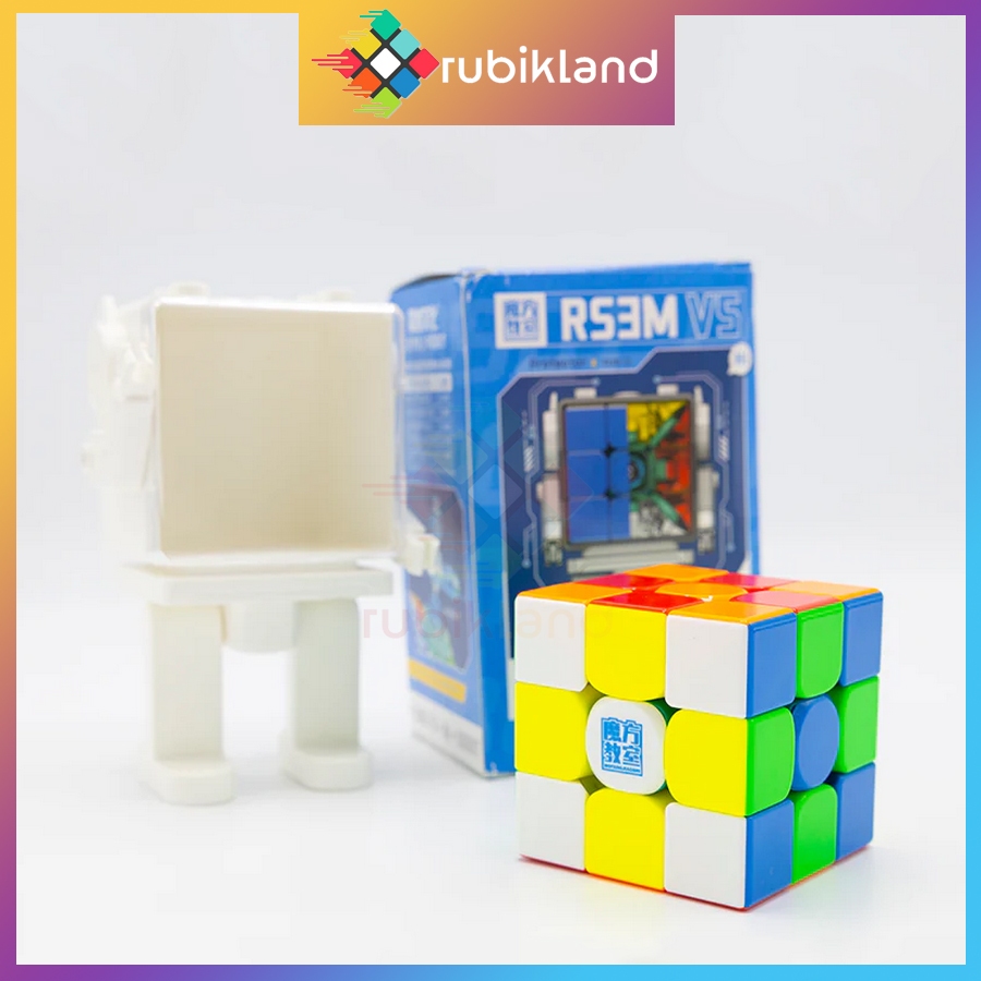 Rubik 3x3 MoYu RS3M V5 3x3 RS3 M Magnetic Ball Core UV Rubic 3 Tầng Cao ...