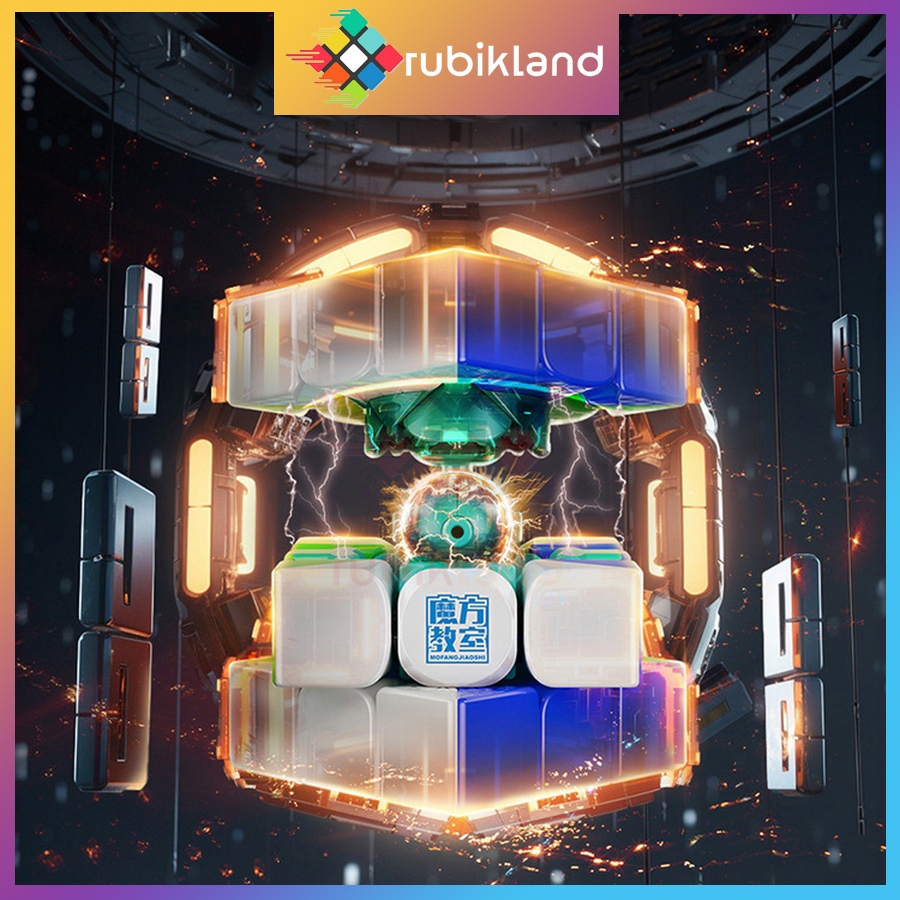 Rubik 3x3 MoYu RS3M V5 3x3 RS3 M Magnetic Ball Core UV Rubic 3 Tầng Cao ...