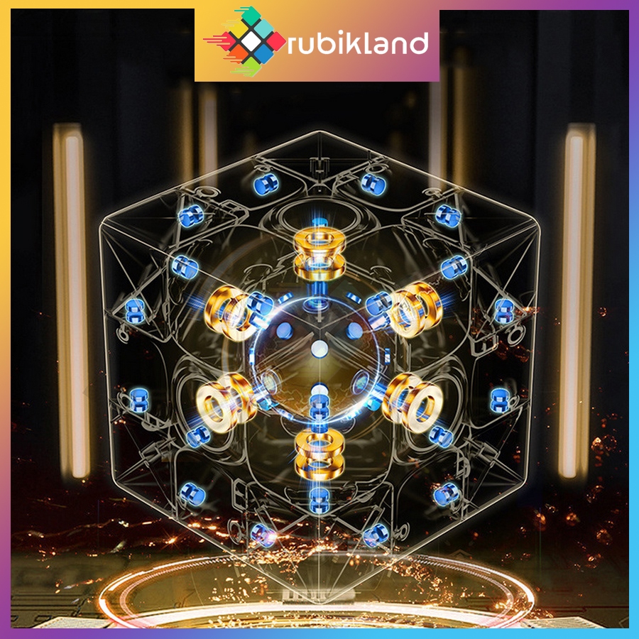 Rubik 3x3 MoYu RS3M V5 3x3 RS3 M Magnetic Ball Core UV Rubic 3 Tầng Cao ...