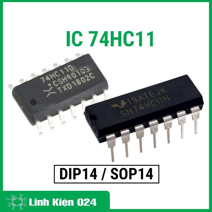 74HC11 Triple 3-input AND Gate SOP14 | Shopee Việt Nam