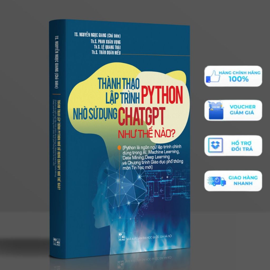 Sách -Thành Thạo Với Lập Trình Python Nhờ Sử Dụng Chat GPT Như Thế Nào ? (Nguyễn Ngọc Giang ...
