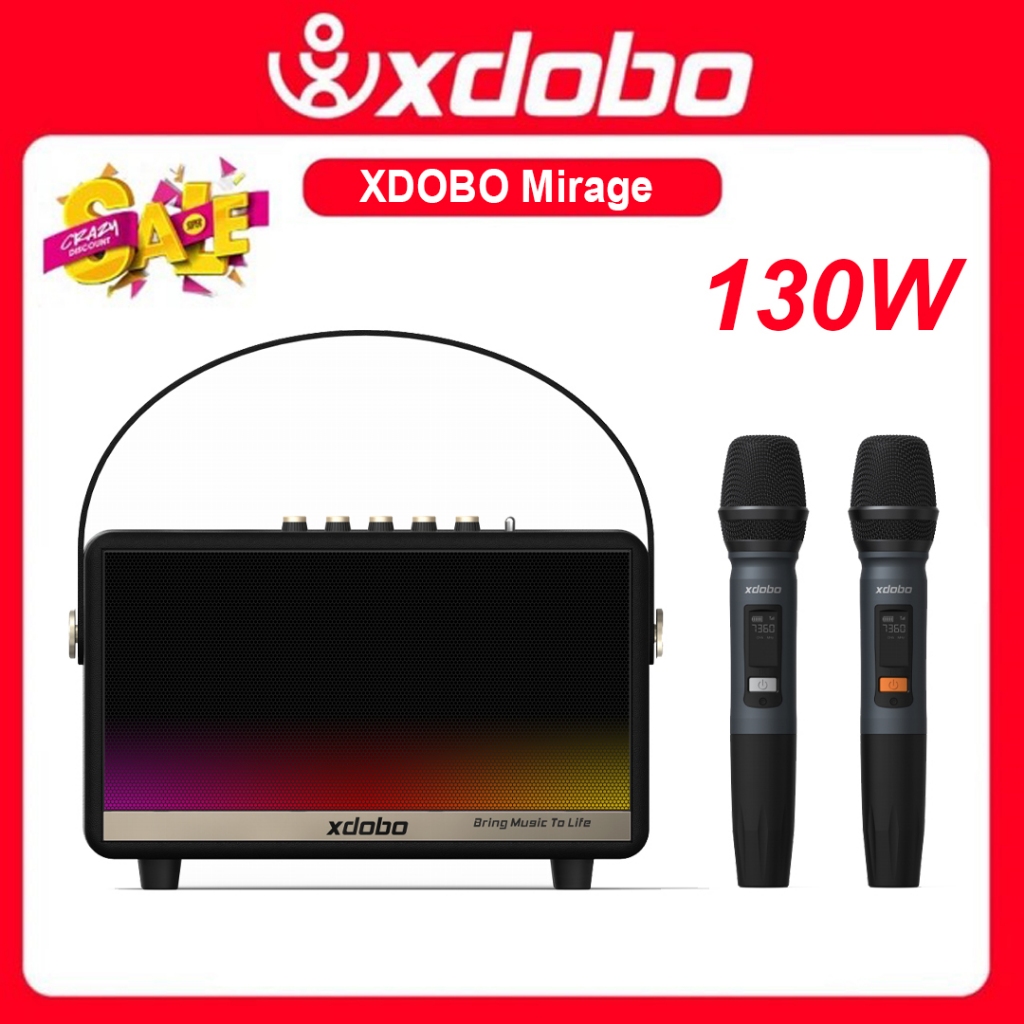 Loa Karaoke Bluetooth 5.3 Xdobo Mirage Công Suất 130W Thiết Kế Cực Đẹp ...