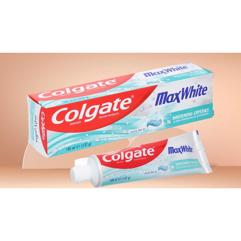 Kem đánh răng Colgate MaxWhite typ 170g Giúp răng trắng sáng | Shopee ...