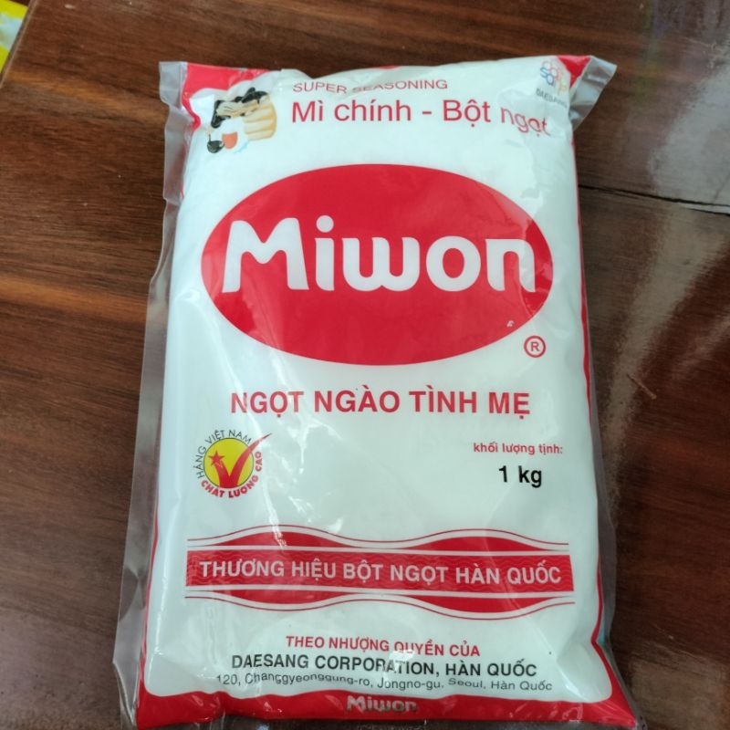 Mì chính bột ngọt miwon 1kg | Shopee Việt Nam