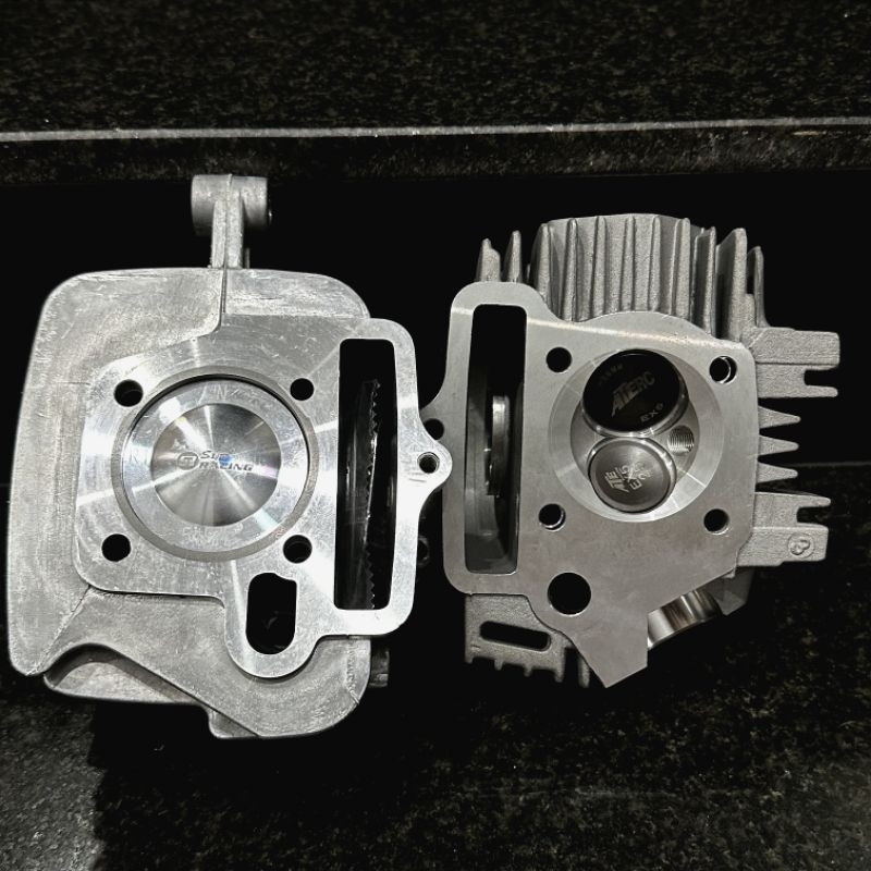 LÒNG 54MM DÀI 78 ĐÓNG SỐ 49 PISTONG ĐẦU CAO GẮN ( wave, dream, cub , 67 ...