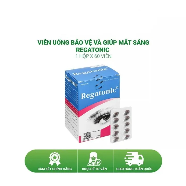 Viên uống bảo vệ và giúp sáng mắt Regatonic | Shopee Việt Nam
