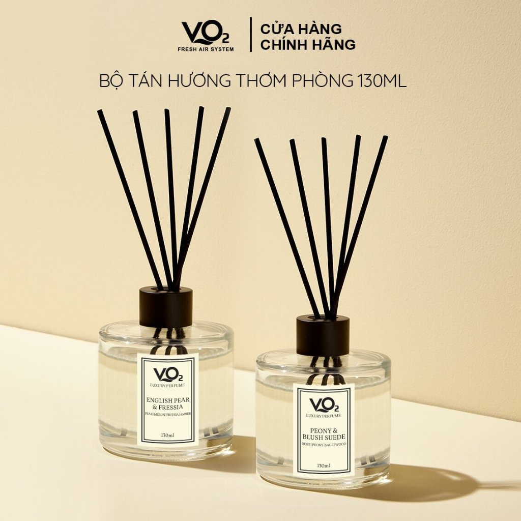 Tinh Dầu Tán Hương Thơm Phòng VO2 Reed Diffuser - Luxury Perfume 130ml | Shopee Việt Nam