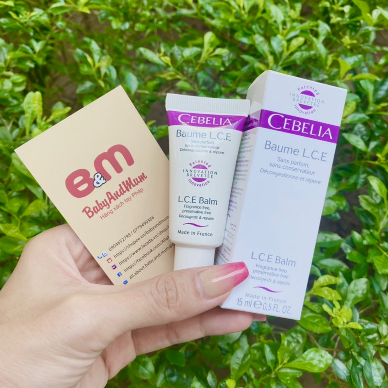 [Bill Pháp] Cebelia LCE Balm - Gel làm lành vết thương, giảm thâm tím ...