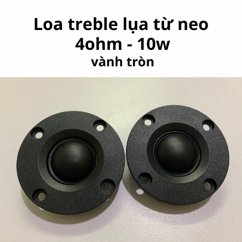 Loa treble lụa từ neo 4R 10w (vành tròn) | Shopee Việt Nam