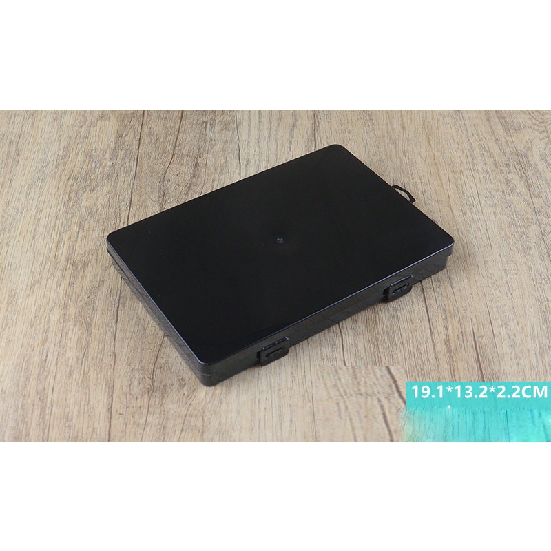 Hộp H191 *132*22mm đen Nhựa PP có nắp đựng sản phẩm, Bút thước.. Đa Năng Tiện Dụng H191 | Shopee ...