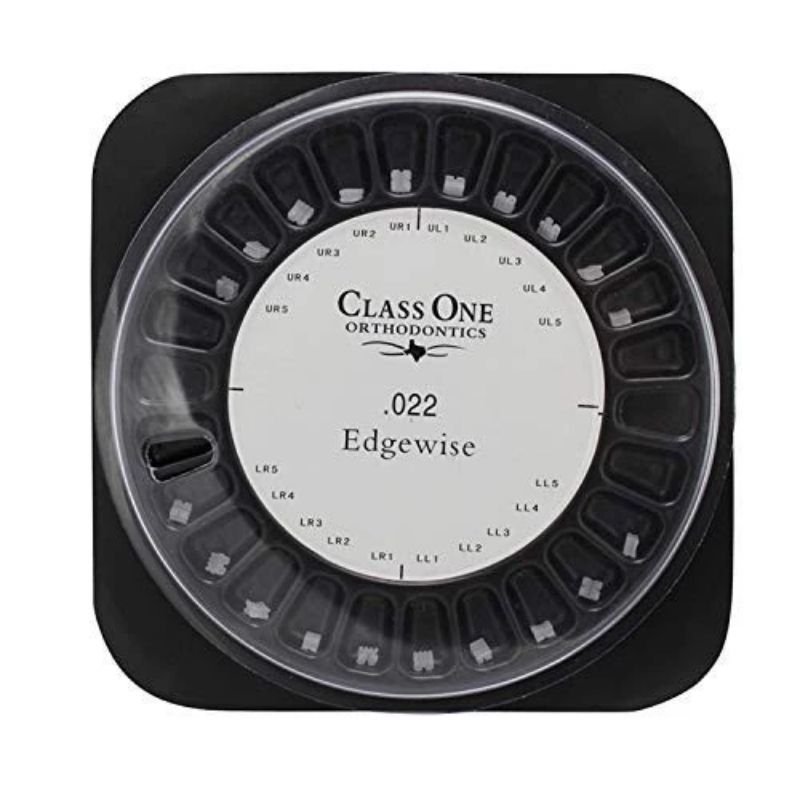 Mắc cài sứ niềng răng Roth 022 vật liệu nha khoa thương hiệu Class One ...