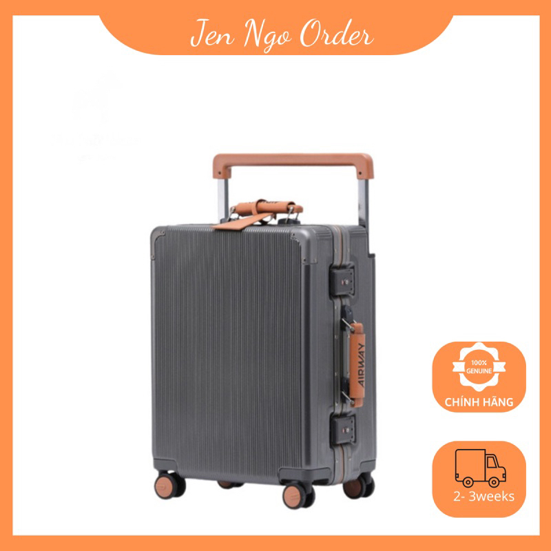 Sẵn trắng 24- Chính hãng - Vali Airway khung bo nhôm cao cấp mẫu mới ...