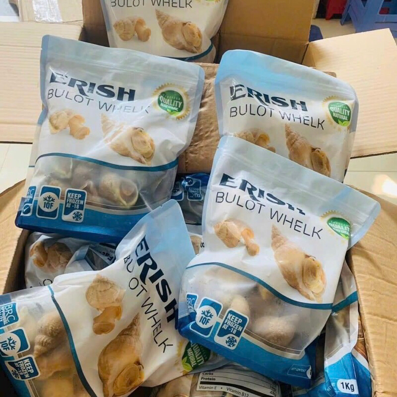 ỐC BULOT PHÁP TÚI ERICK LOẠI NGON SIZE 20-30 CON/KG | Shopee Việt Nam