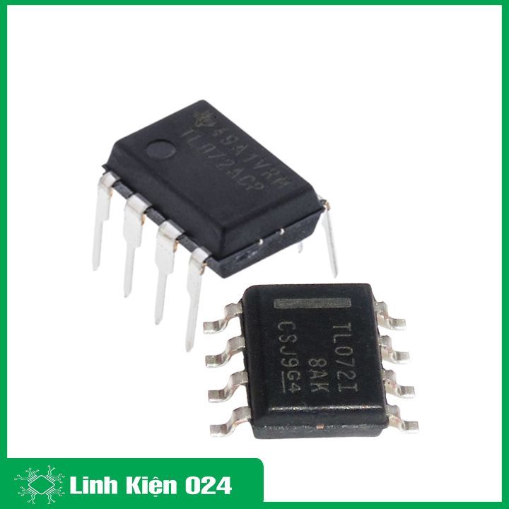 IC TL072 điện áp hoạt động 6V – 36V | Shopee Việt Nam