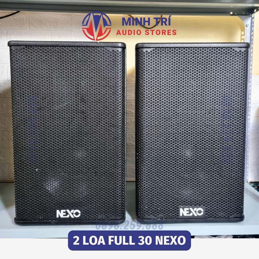 Đôi Loa Full 30 Nexo PS12 2400W - Từ 190 Coil 76, Treble 450 (2 Chiếc - Tặng Dây), Loa Bass 30 ...