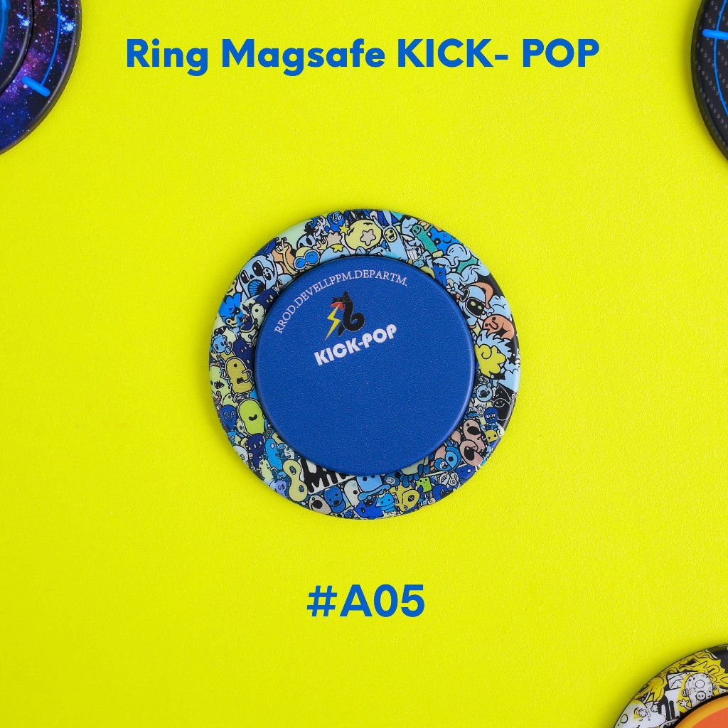 Giá đỡ KICK-POP, vòng từ tính siêu mỏng mag.safe chống mỏi tay cho điện ...