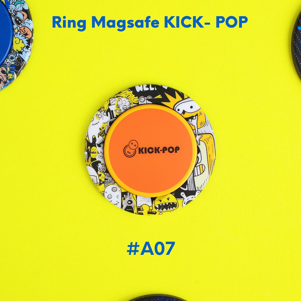 Giá đỡ KICK-POP, vòng từ tính siêu mỏng mag.safe chống mỏi tay cho điện ...