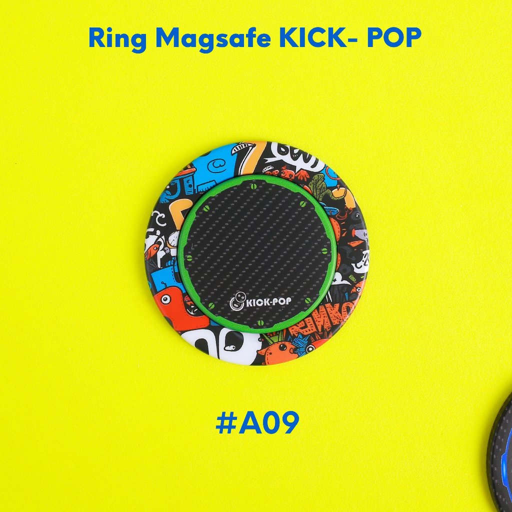 Giá đỡ KICK-POP, vòng từ tính siêu mỏng mag.safe chống mỏi tay cho điện ...